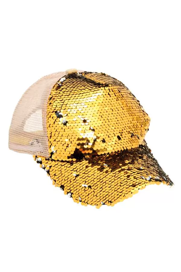 Boné Paetê – Dourado – Emfantasy