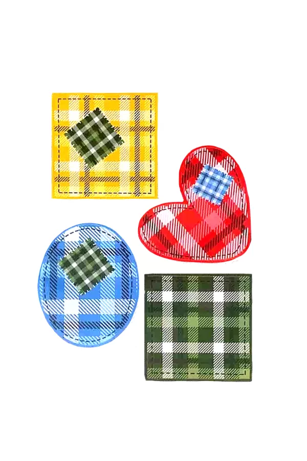 Adesivo Retalho Junino – Com 8 Unidades – Emfantasy