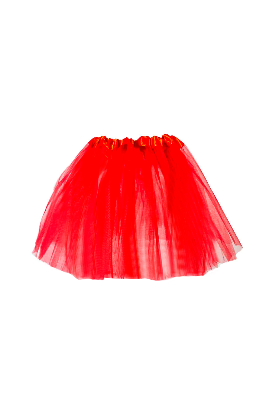 Saia Tule Infantil - 30cm - Vermelha - Emfantasy