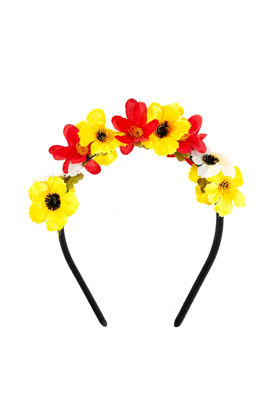 Tiara Frida Flores - Amarela - Emfantasy