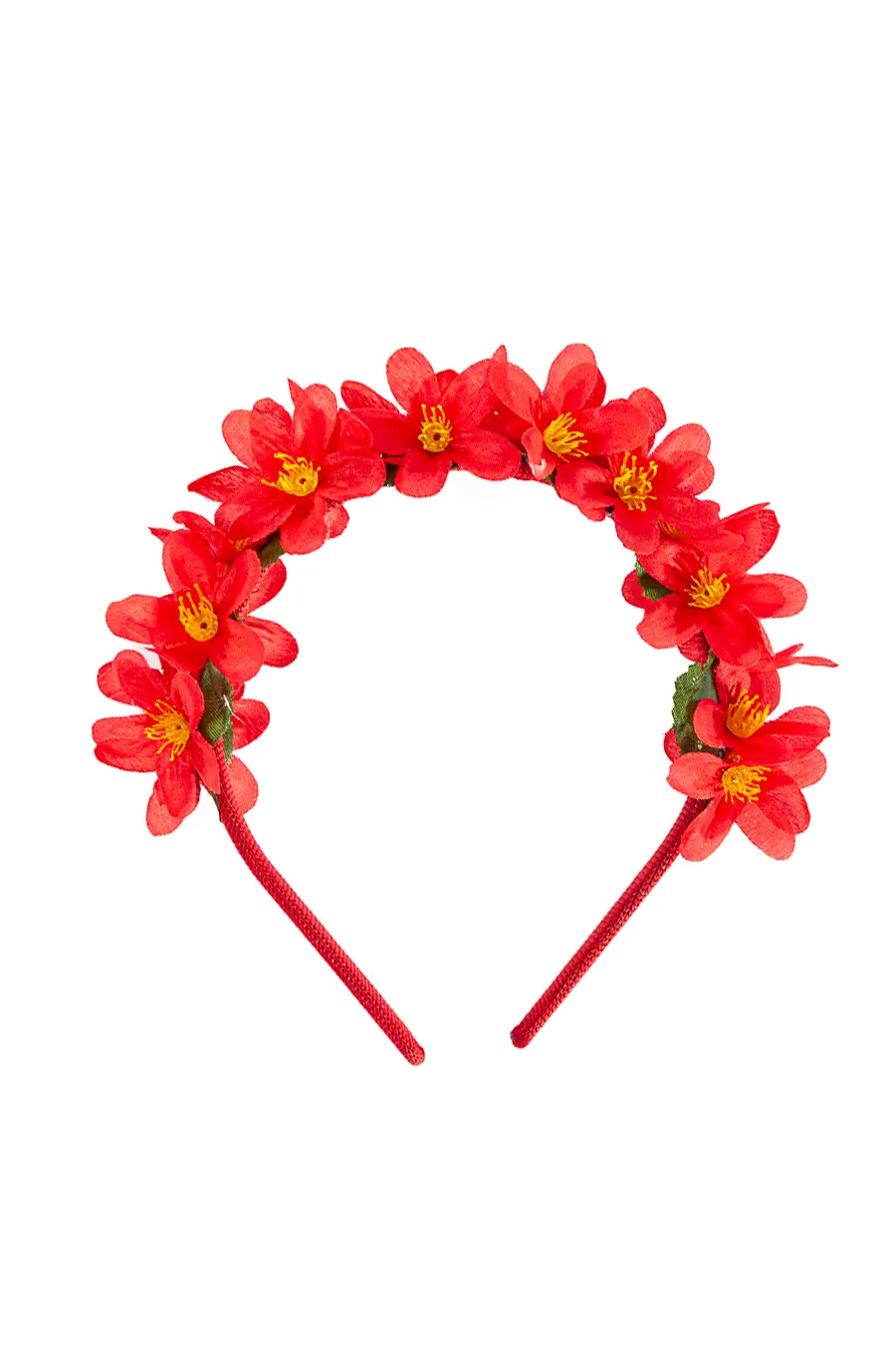 Tiara Frida Flores - Vermelha - Emfantasy