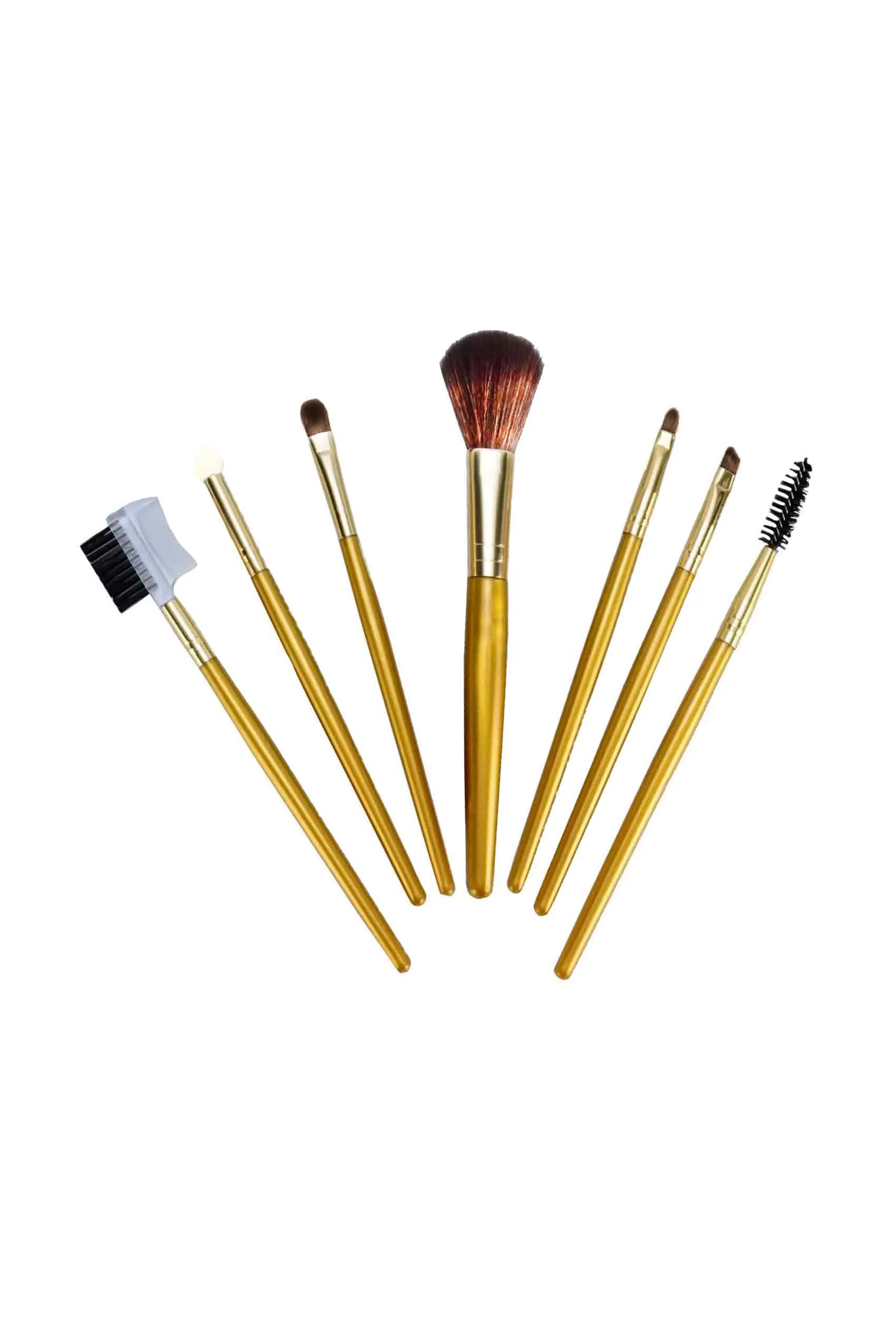 Kit Pincéis para Maquiagem - Com 7 Peças - Emfantasy
